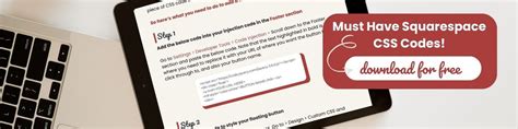 How To Add A Floating Button On Squarespace With Css Code The Square