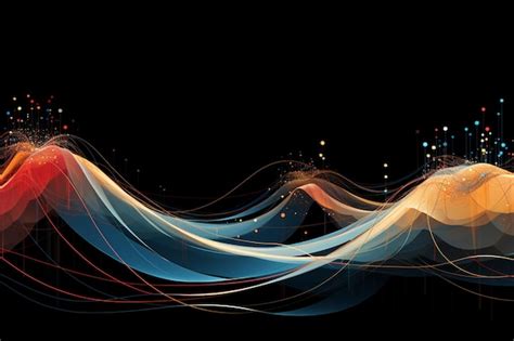 an abstract visualization of sleep cycles as interconnected pathways