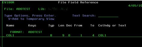 Sql0206 Column Or Global Variable P1 Not Found When Inserting Into Db2 Table With Ssis Stack