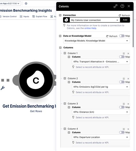 configure action flows