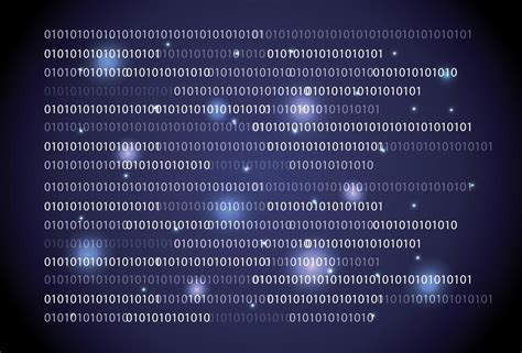 Binary Code Background Vector Art At Vecteezy