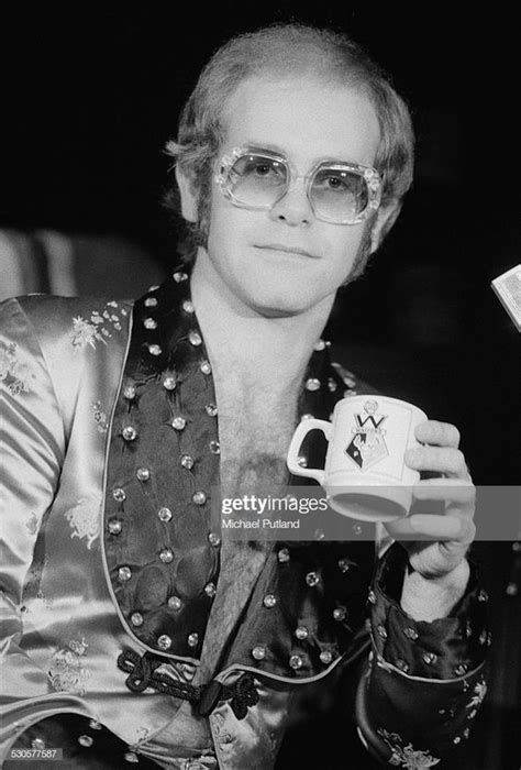 British Singer Songwriter Elton John During His Five Night Run Of