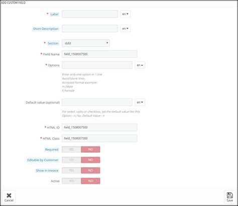Prestashop Custom Registration Fields User Manual Knowband