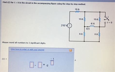 solved find t for t o in the circuit in the accompanying