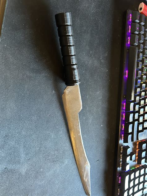 Knife Handle By Sinjun Download Free Stl Model