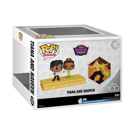 Disney 100 Princess And The Frog Tiana And Naveen Funko Pop Vinyl Moment 1322