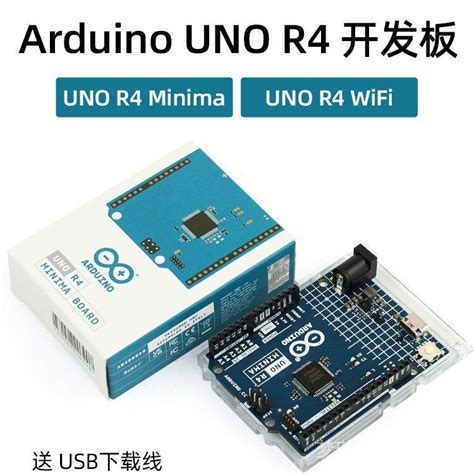 Arduino Uno R4 Minimawifi Original Development Board Programming