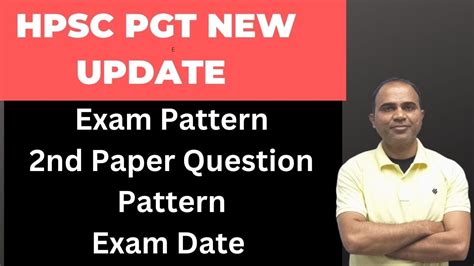 Pgt Hpsc Update Exam Date Question Patternall Clearexam Pattern