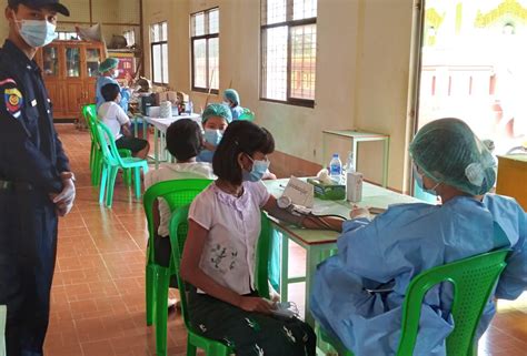 ဂွမြို့နယ်အတွင်းရှိအသက် ၁၈ နှစ်အထက် ဦးတည်အုပ်စုပြည်သူများနှင့် အသက် ၁၂ အထက် ကျောင်းသား သူများအား