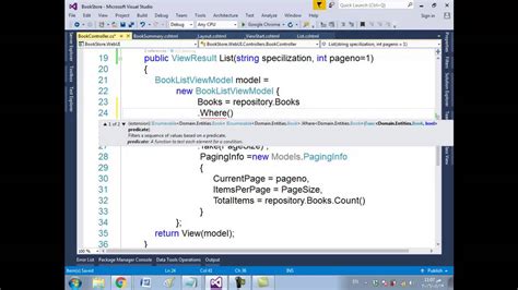 67 Asp Net Mvc Course Bookstore Real Application Adding Navigation Controls Filtering The Book