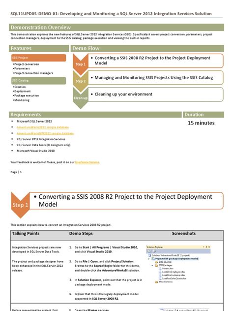 Sql11upd05 Demo 01 Microsoft Sql Server Parameter Computer