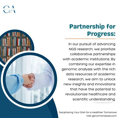 Genomanalysis Academiccollaboration Genomicresearch Innovation