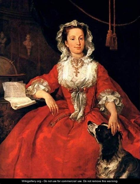 Portrait Of Mary Edwards William Hogarth The