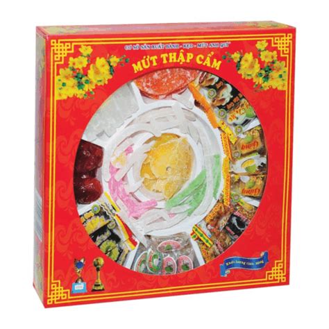Anh Qui Lunar New Year Candy Box 400gr Lotus Food