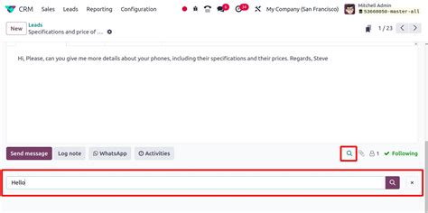 Leads In Odoo CRM Odoo V Enterprise Edition Book