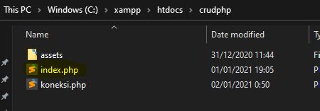 CRUD PHP Sederhana Dengan Bootstrap Tutorial Web Gilacoding