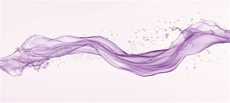 Dynamic Abstract Lavender Fluid A Delicate Dance Of Extra Gentle Waves On Soft Gradient