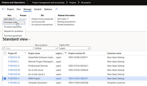Dynamics 365 Vendor Invoices In Project Operations Non Stocked Scenario Dynamics Chronicles