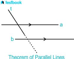 Properties Of Parallel Lines Theorems Examples