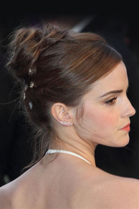 Emma Watson Updo Hairstyles