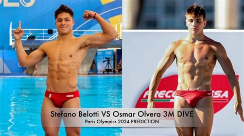 Stefano Belotti 🇮🇹 Vs Osmar Olvera 🇲🇽 3m Springboard Dive Paris