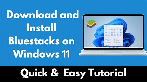 How To Download And Install Bluestacks On Windows 11 Youtube