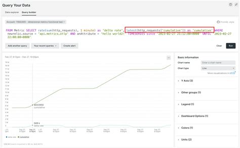 we now support cumulative metrics from opentelemetry and prometheus