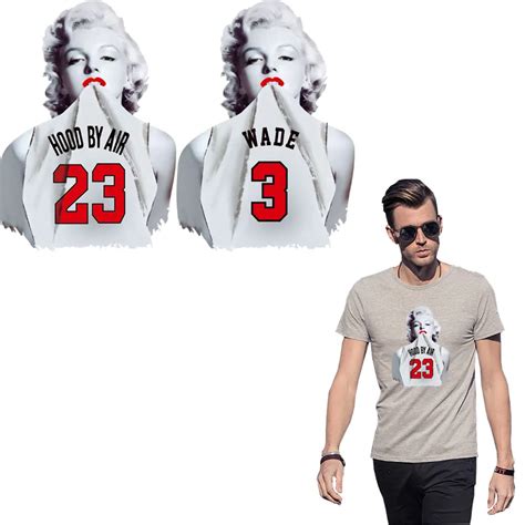 Монро железные нашивки для одежды американский стиль наклейки странная вещь нашивка