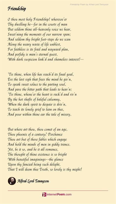 Any Poem Of Alfred Lord Tennyson Oonz