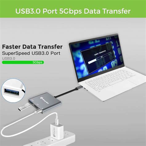 Buy Ultraprolink Smart Hub In Usb Type C To Usb Type C Usb Type A Hdmi Type A