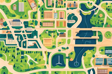 Create Vector Map City Map Site Map Event Map In Illustrator By Oeviaranch Fiverr