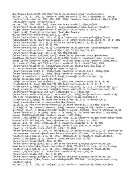 Animations Css Pdf Analytic Geometry Interpolation