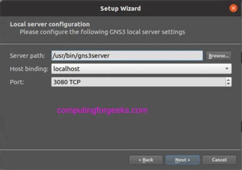 Gns3 Installation Guide For Ubuntu 2404 Fast And Easy Computingforgeeks
