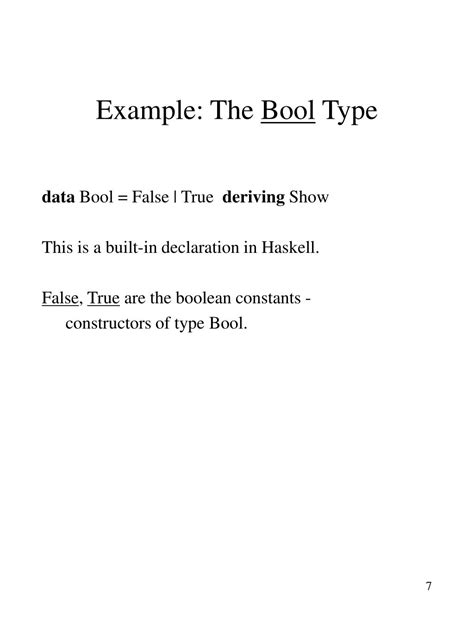 Ppt Functional Programming Lecture 6 Algebraic Data Types
