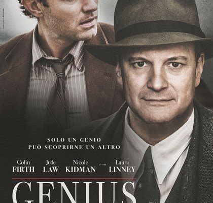 Genius Film 2016 Trama Cast E Info Movieplayerit