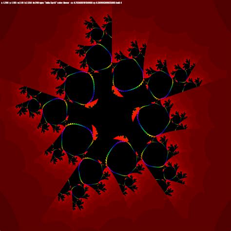 Some More Fractional Exponent Julia Set Renders Mostly From Sqrtz5