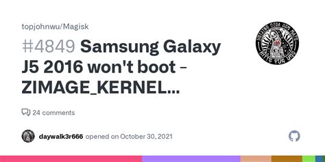 Samsung Galaxy J5 2016 Wont Boot Zimagekernel Patching Broken