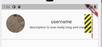 Flutter Text Overflowing And Cannot Be Controlled Stack Overflow