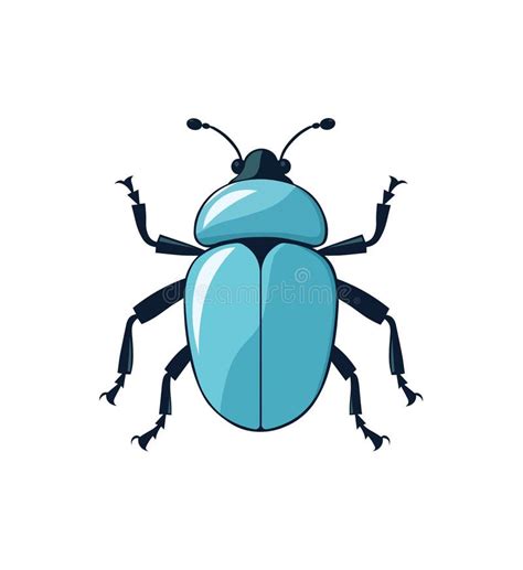 Simple And Perfect Beetle Vector Stock Vector Illustration Of Beetle Perfect 369856390