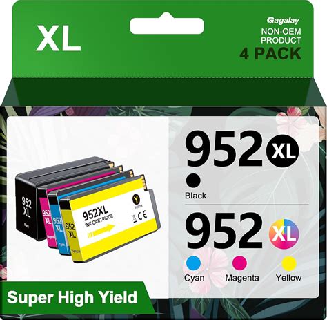 Gagalay XL Ink Cartridges Combo Pack Newest Upgrade Replacement For HP XL Ink Cartridges