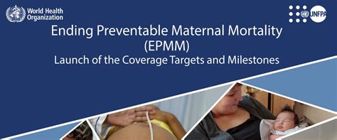 Launch Of The Ending Preventable Maternal Mortality Coverage Targets And Milestones To 2025