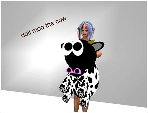 Second Life Marketplace Doll Moo The Cow
