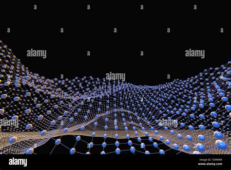 Three Dimensional Rendering Abstract Dots Variable Gradient Background