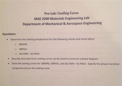 Solved Determine The Melting Temperature For The Following