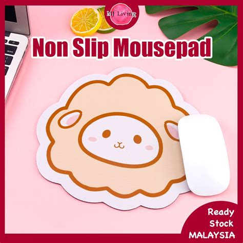 Cute Mouse Pad Computer Anti Slip Mousepad Smooth Action Desktop Mouse Pad 可爱防滑鼠标垫 Shopee Malaysia