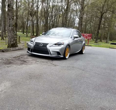 2016 Lexus Is200t F Sport With 19x8 5 Rial Daytona And Lexani 225x35 On