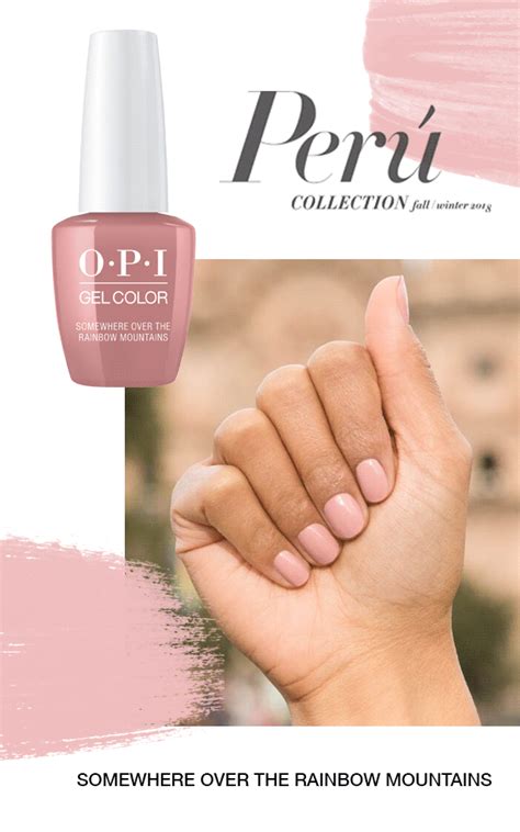 These Pale Nails Are Perfect For Fall And Come In Infinite Shine Opi