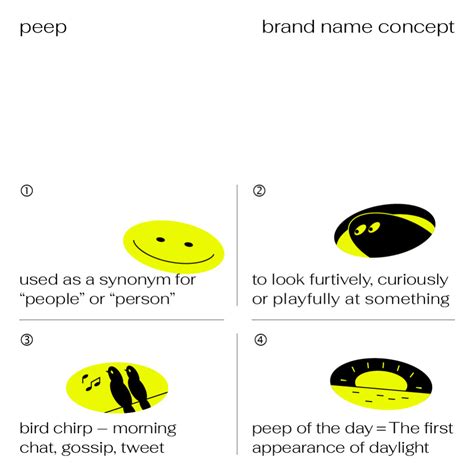 Peep Coffee On Behance 브랜딩 인쇄 레이아웃 책자 템플릿