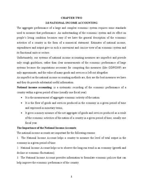chater two leacture note pdf gross domestic product measures of
