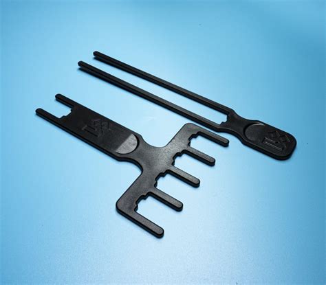keyboard plate support fork and prong tools kinetic labs